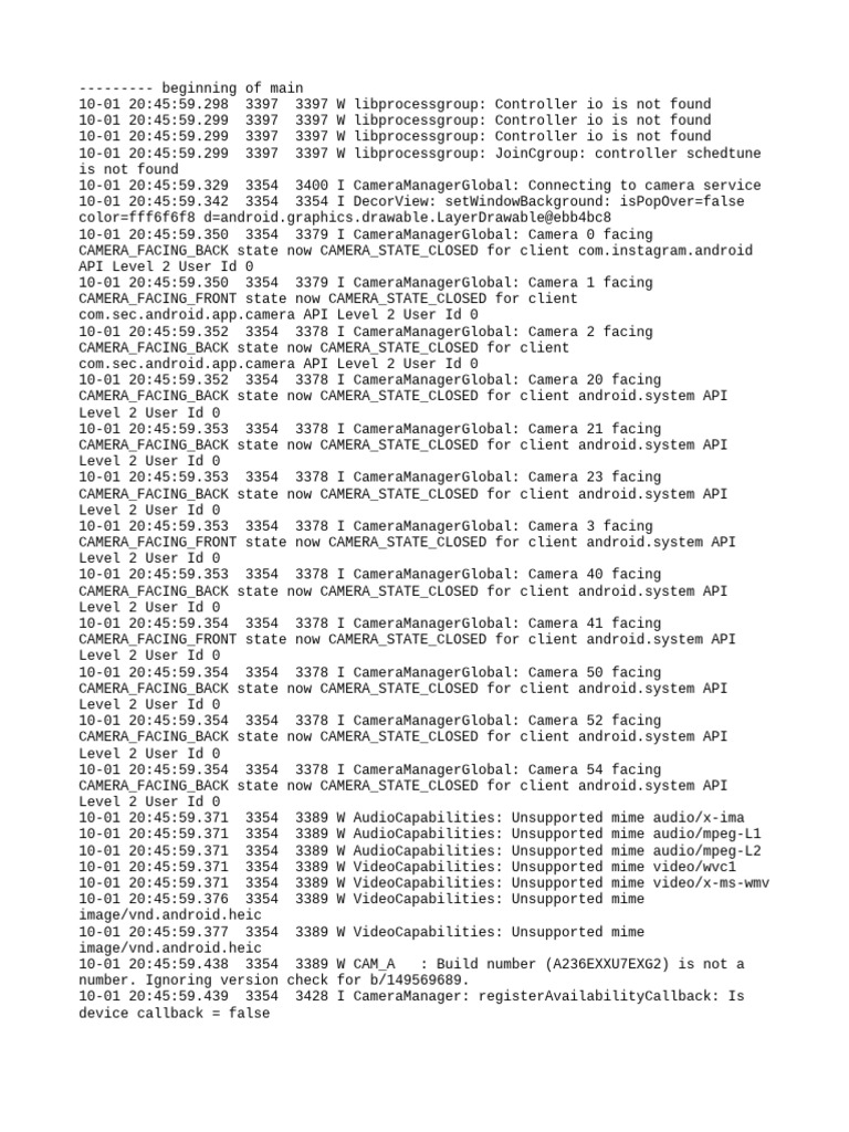 Log Cat 1727790359227 | PDF | Computer Science | System Software