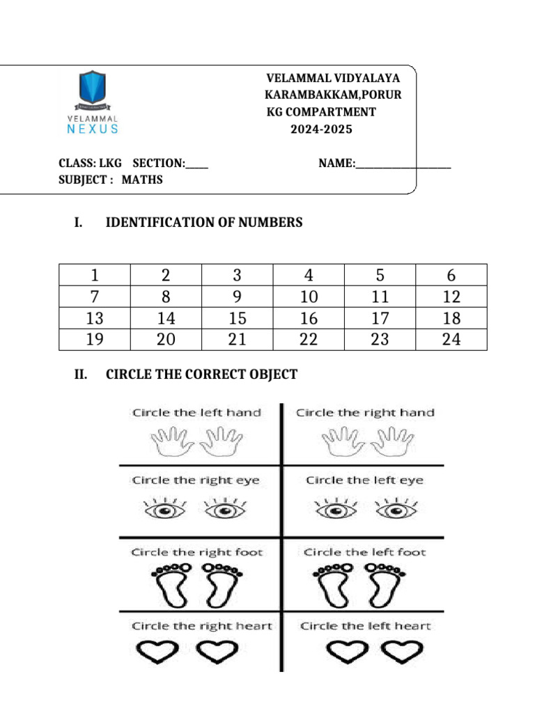 Maths Worksheet - 19102024 - 161505 | PDF