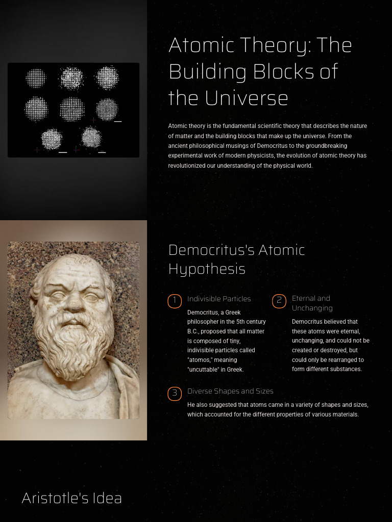 Lesson 4 p1 Atomic theory | PDF | Atoms | Electron