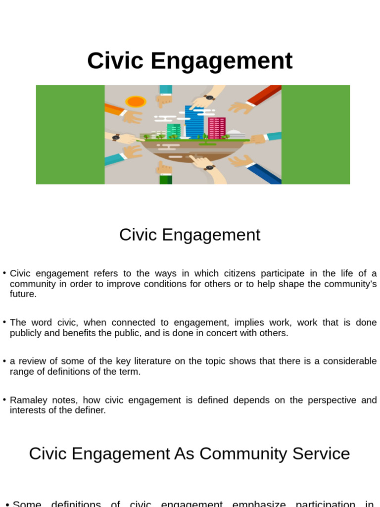 Civic Engagement | PDF | Civic Engagement | Citizenship