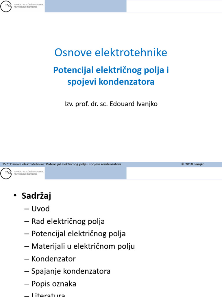 OE02 PotencijalIkondezatori | PDF