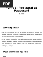 Mga Anyo NG Tula | PDF