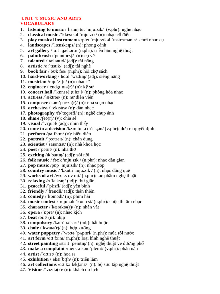 UNIT 4 T V NG Và NG Pháp | PDF