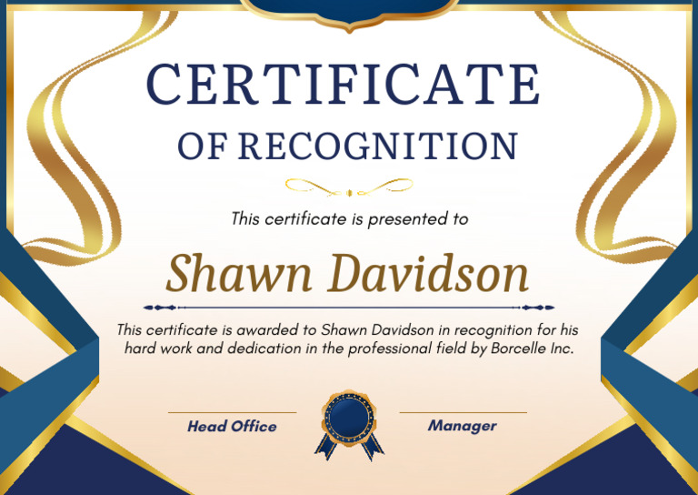Olivia Wilson's certificate | PDF