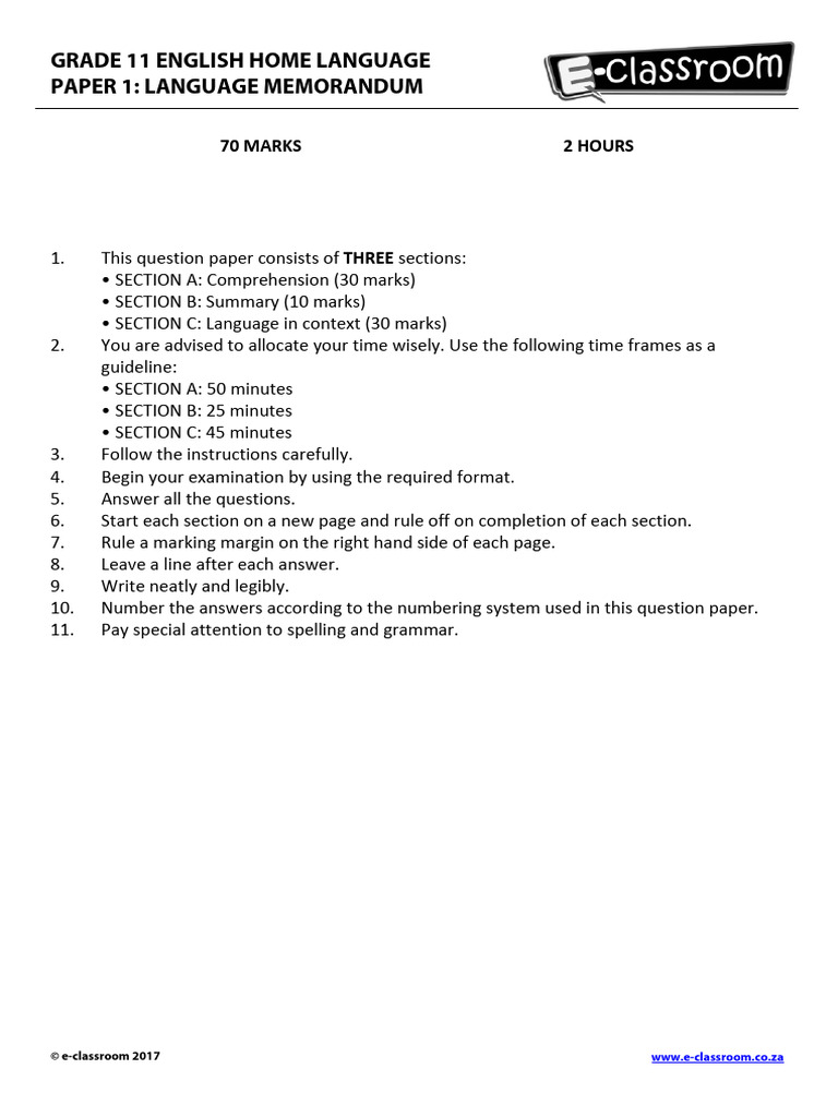 gr11 Ehl Mock Exam Paper 1 Memo | PDF | Angola | Crimes gr11 Ehl Mock Exam Paper 1 Memo | PDF | Angola | Crimes