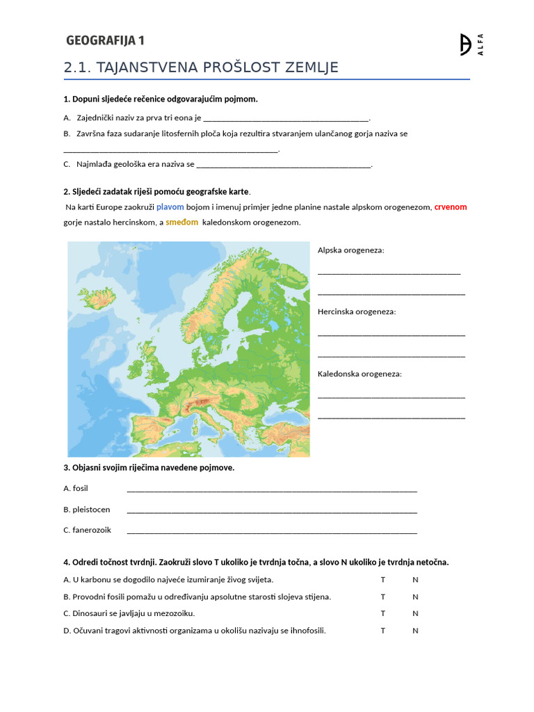 2.1. Tajanstvena Prošlost Zemlje | PDF