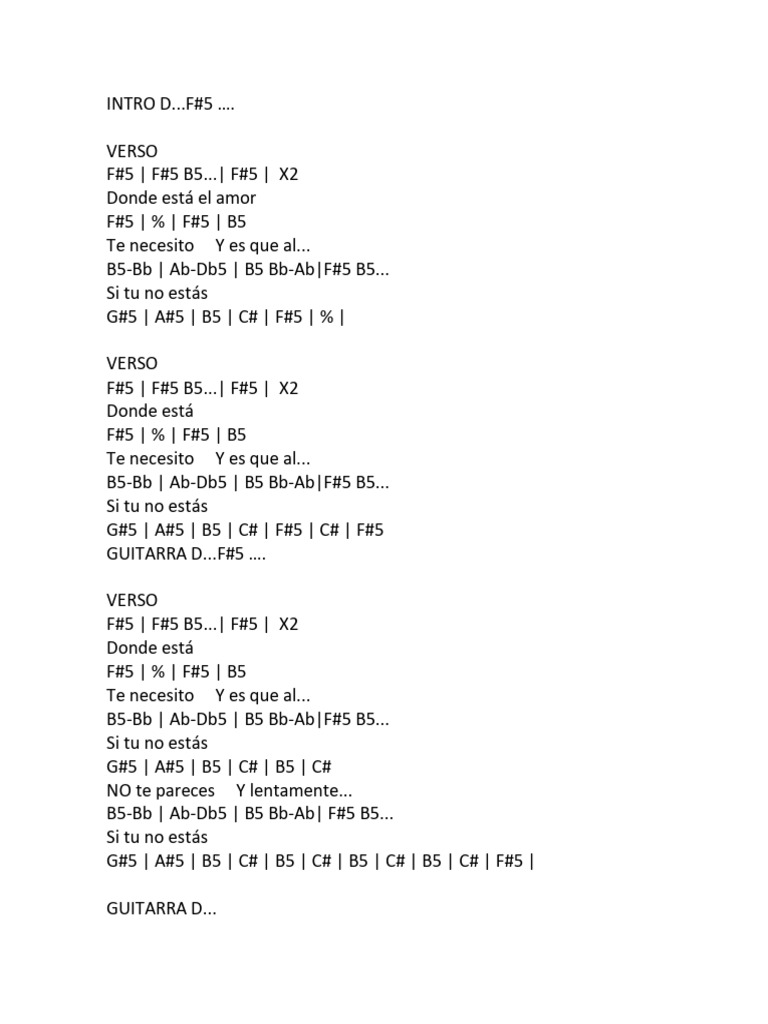 Muriendo Lento - Moderatto | PDF