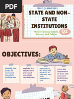 State and Non-State Institutions Overview | PDF | Institution | Cooperative