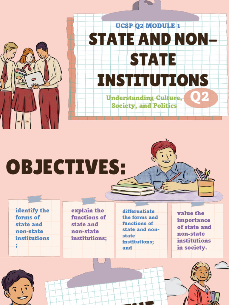 State and Non-State Institutions Overview | PDF | Non Governmental ...
