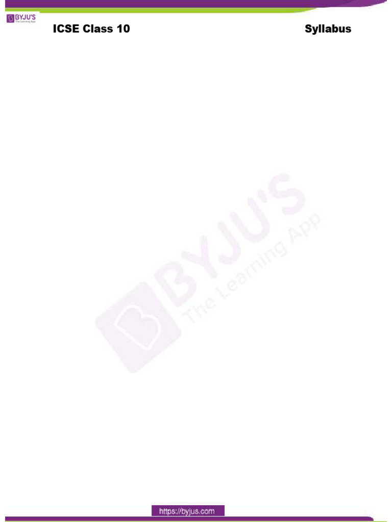 ICSE Class 10 SUPW and Community Service Syllabus | PDF | Weaving