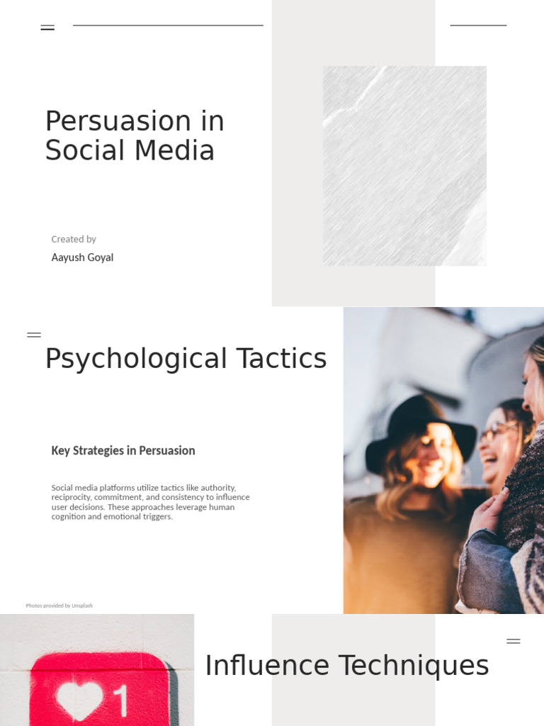 Persuasion in Social Media | PDF | Persuasion | Social Media