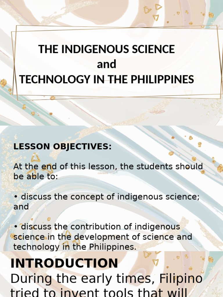 STS Report Group 4 INDIGENOUS | PDF | Science | Knowledge