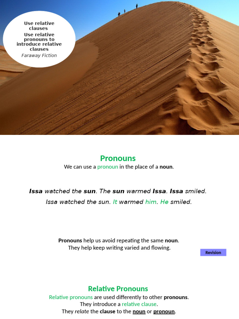 Relative Clauses Powerpoint | PDF | Clause | Comma