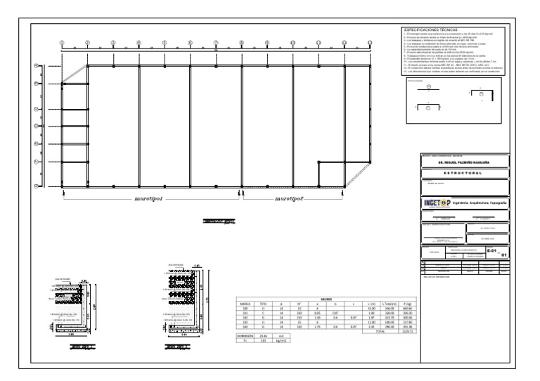 muros-A1 | PDF | Ingeniería | Ingeniería de Edificación