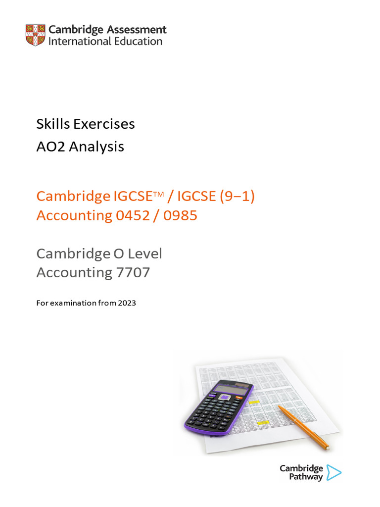 Skills Exercises - AO2 Analysis | PDF | Dividend | Banks