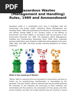 HW Rules 2016 | PDF | Waste | Waste Management