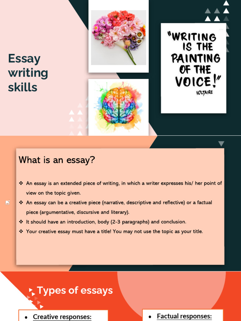 GR 12 Essay Writing Skills - TK Edited | PDF | Essays