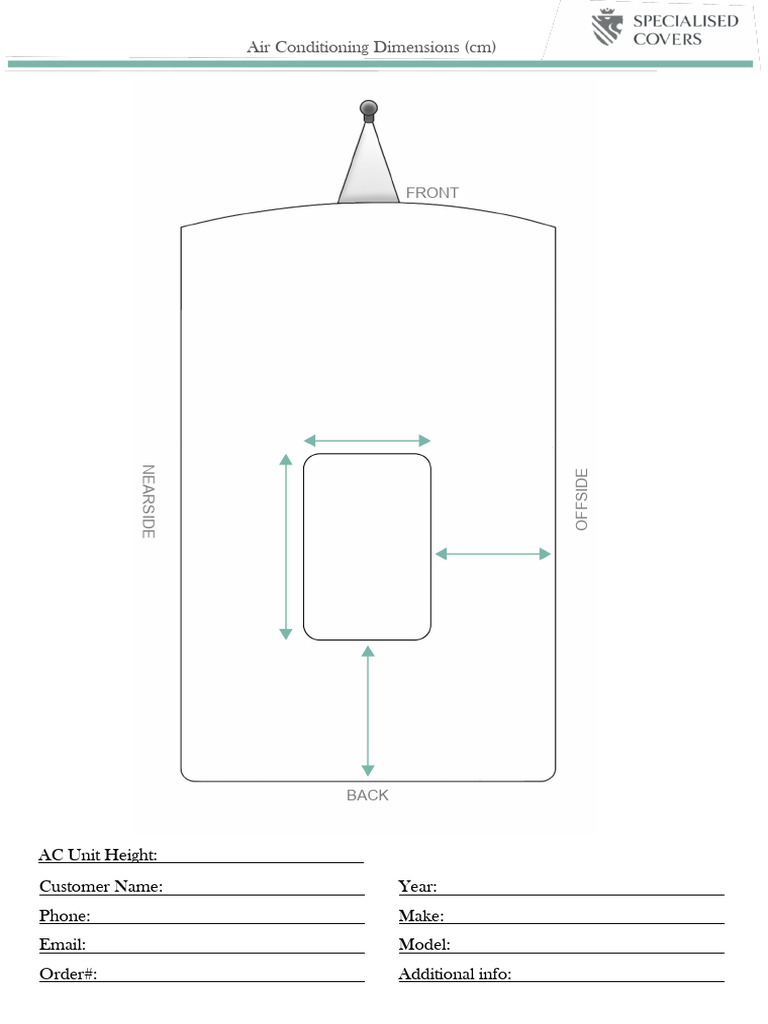 Air Conditioning Sheet Dimensions | PDF