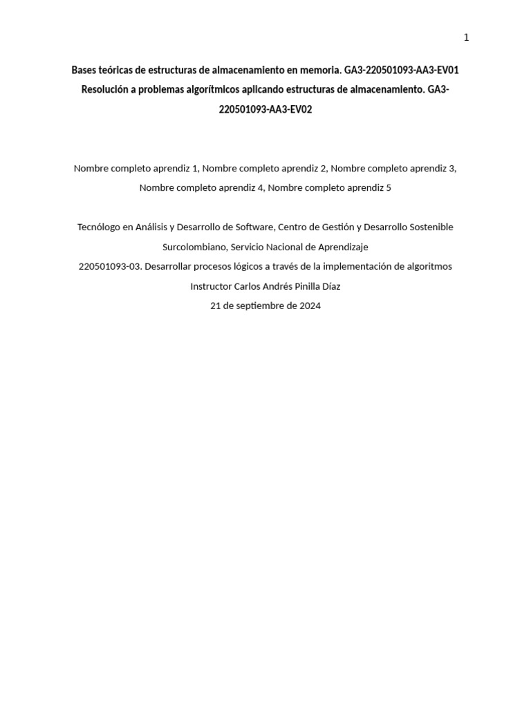 Formato GA3-220501093-AA3-EV01 - GA3-220501093-AA3-EV02 | PDF | Programa de computadora ...