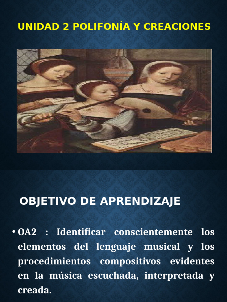 La Polifonía 7básico Pdf Composiciones Musicales Melodía