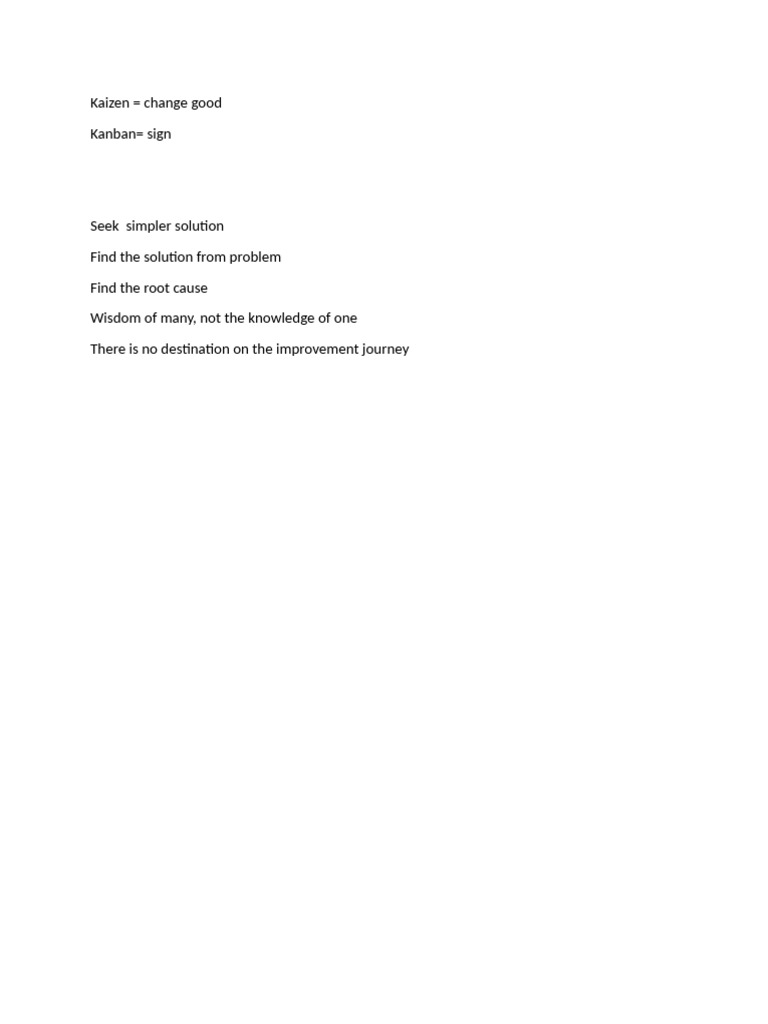 Lean Management (Note) | PDF