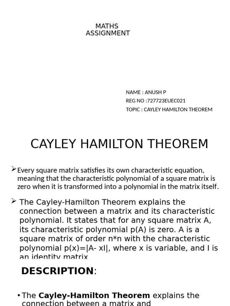 Maths Presentation Pdf