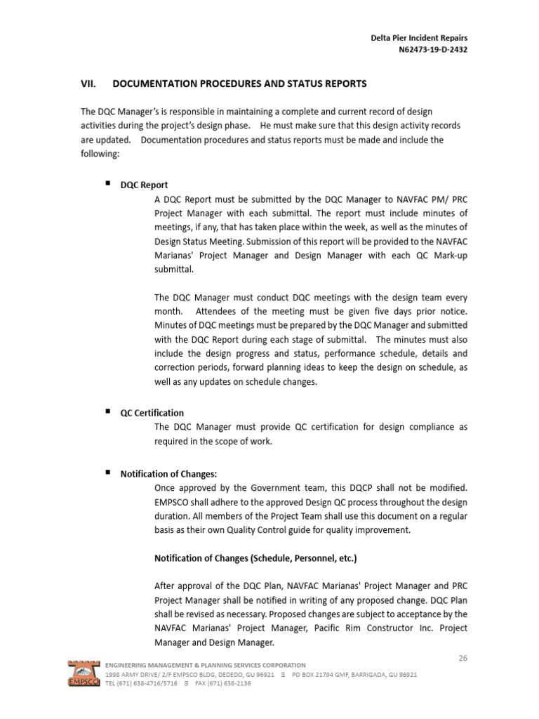 Delta Pier Incident Repair Documentation | PDF | Business | Computers