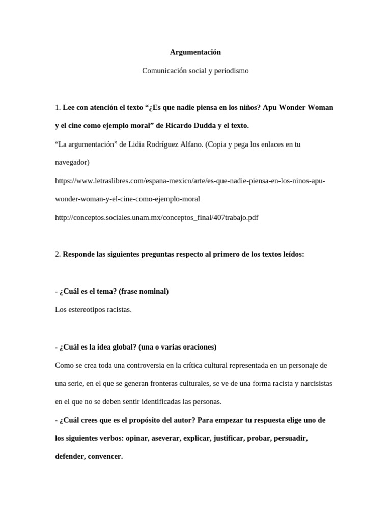 Modulo 2 Argumentacion | PDF