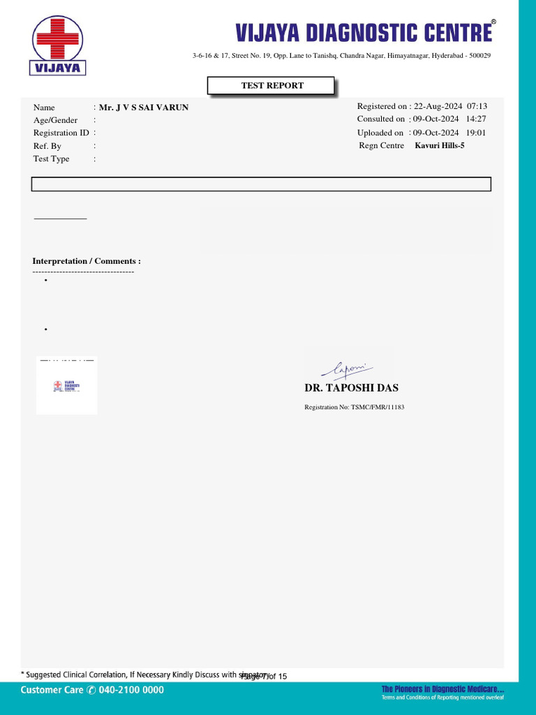 Medical certificate X ray | PDF