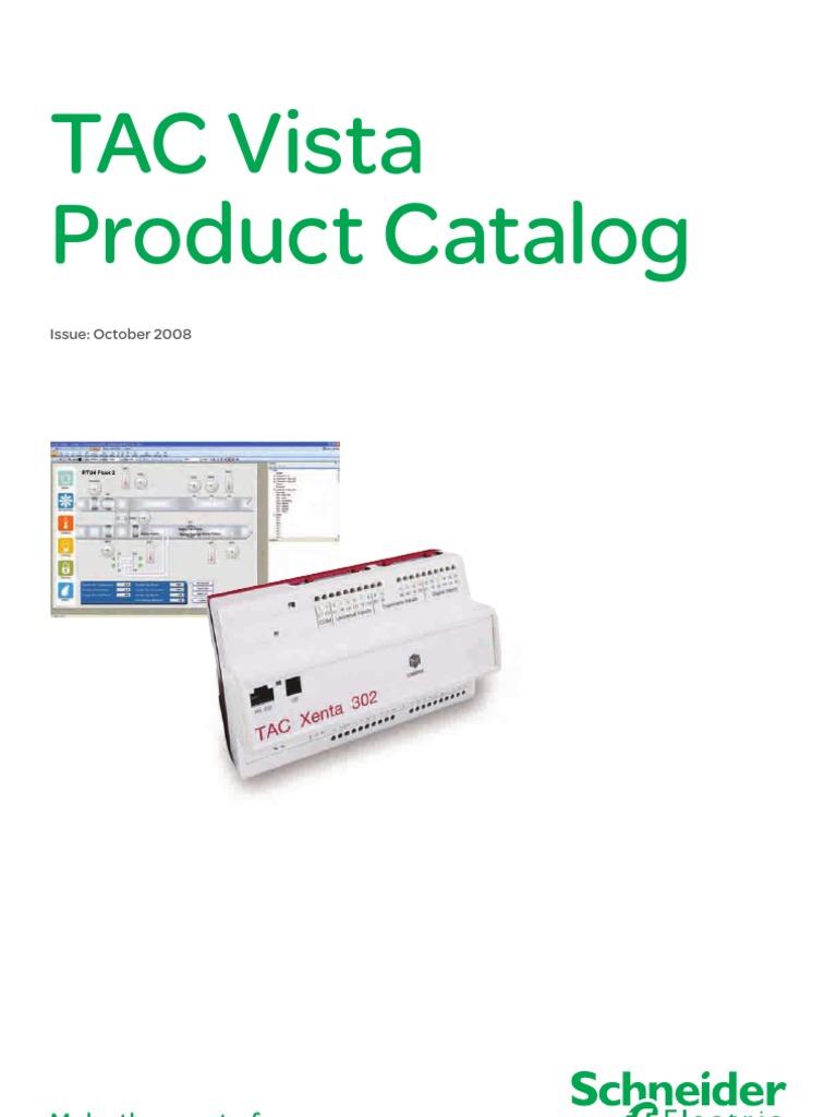 TAC General 0091192 Tac Vista Catalogue Scheneider 2008 | PDF | Windows ...
