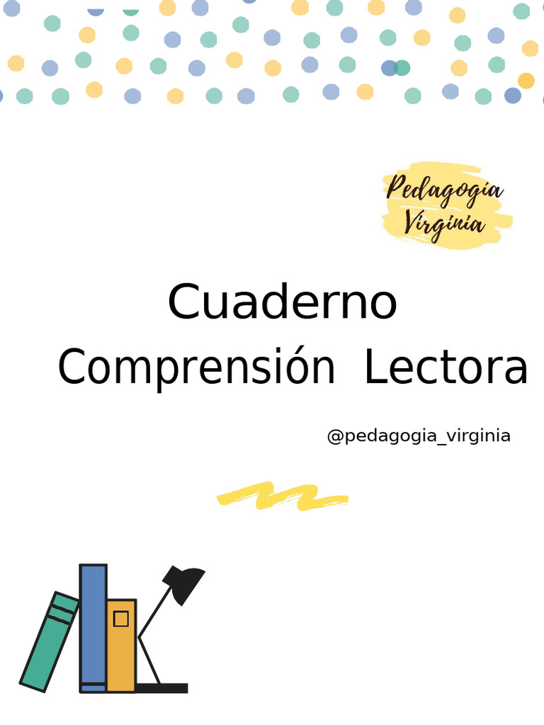 Cuaderno de Comprensión Lectora | PDF