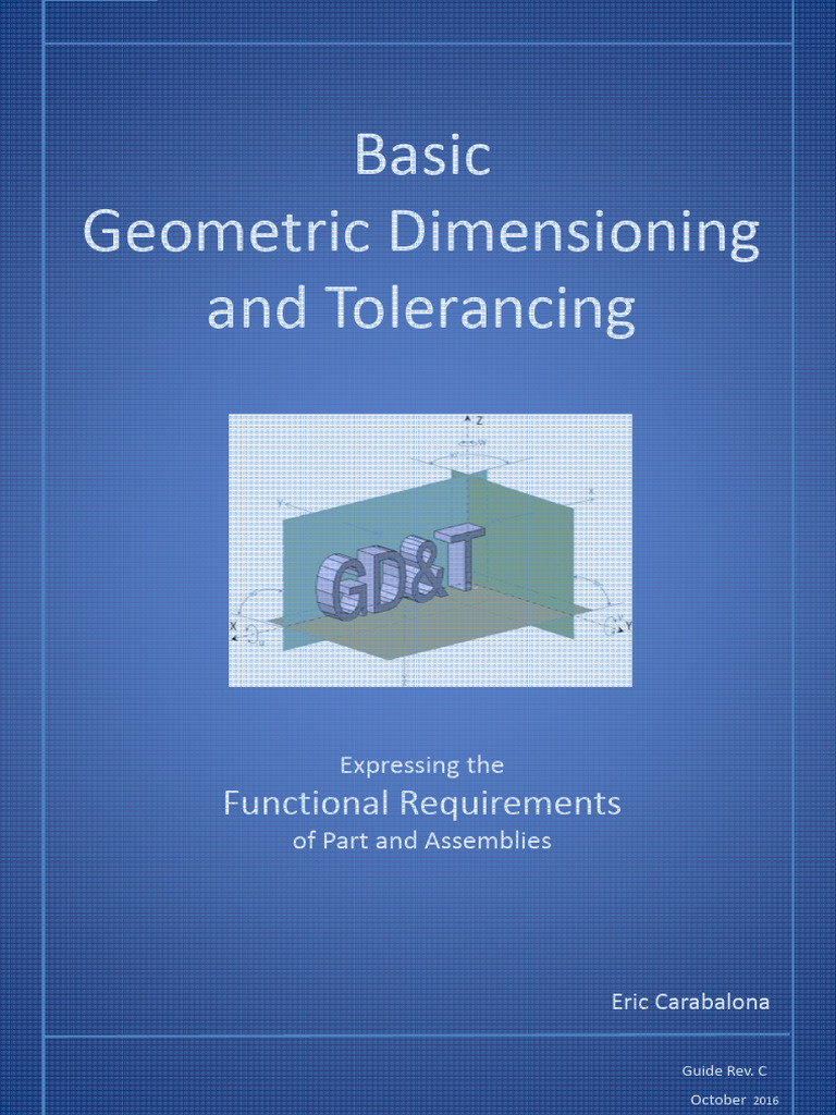 GD&T Basics Guide Rev. C | PDF | Geometry