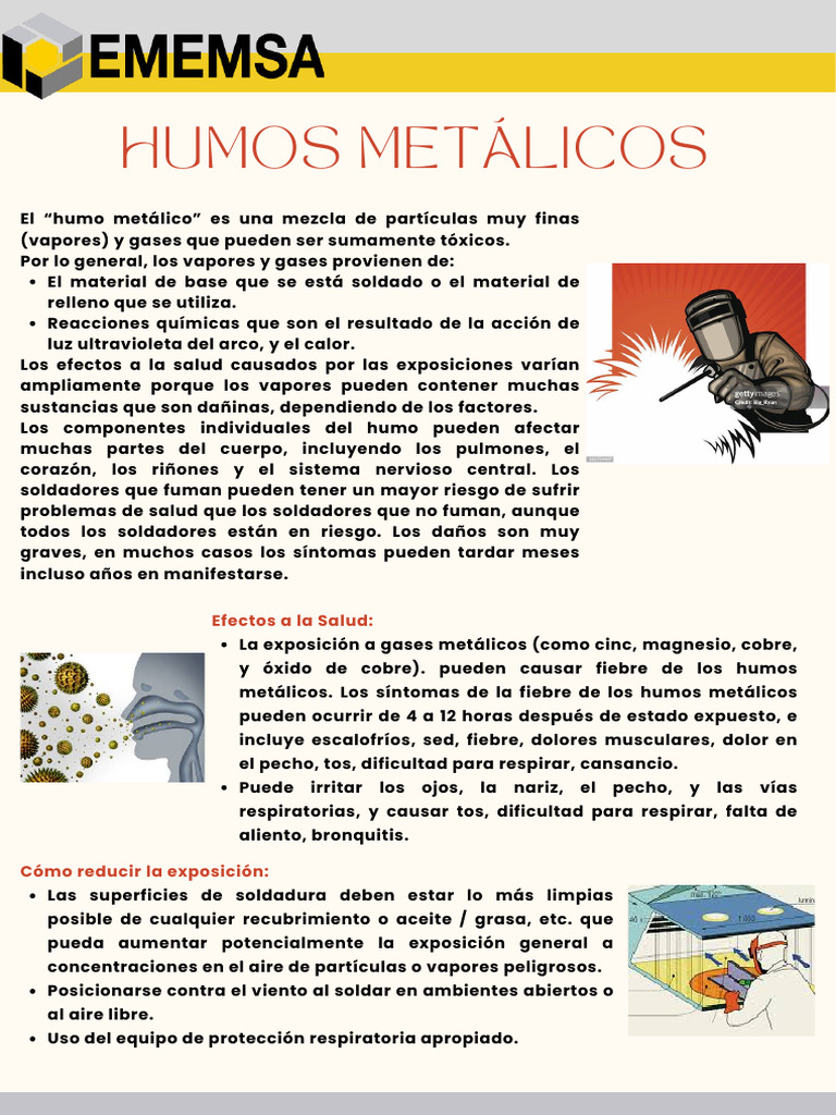 Charla - Humos Metálicos | PDF