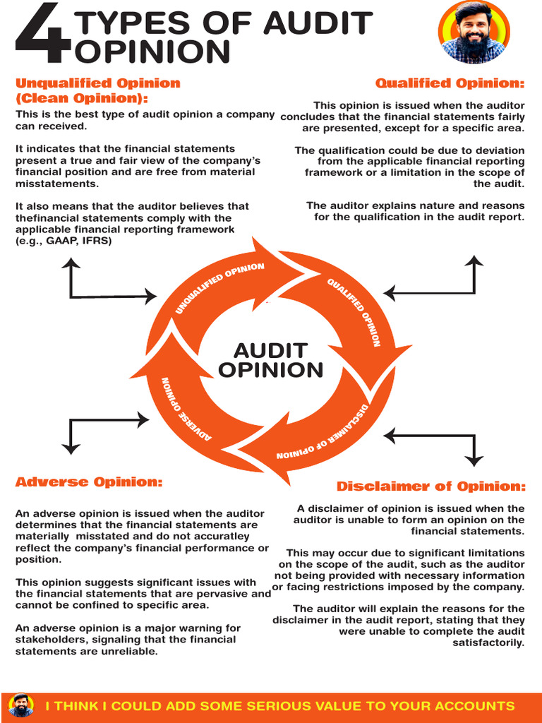 4 Types of Audit Opinions | PDF | Auditor's Report | Business