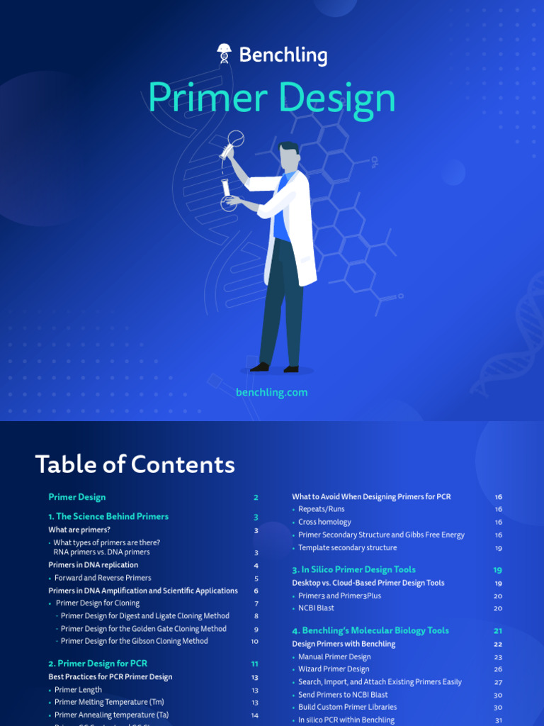 Benchling Ebook Primer Design | PDF | Primer (Molecular Biology ...