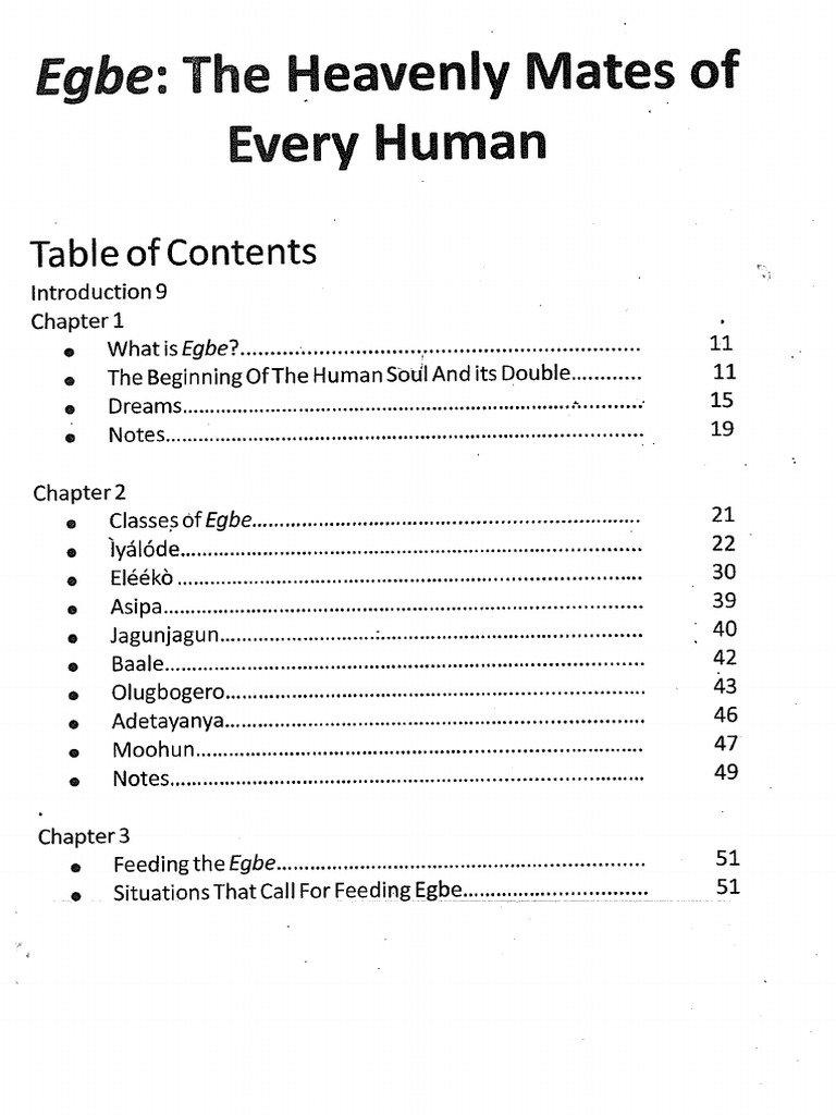Egbe | PDF