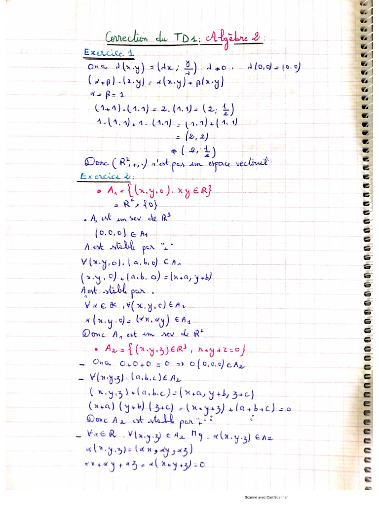 CR TD 1 2 3 Oujda | PDF