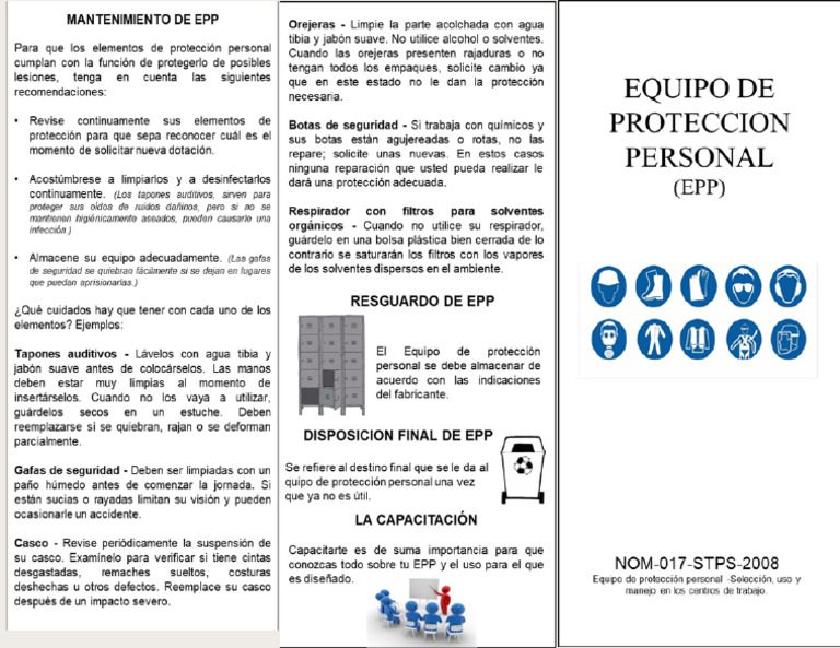 Tripticos Seguridad | PDF