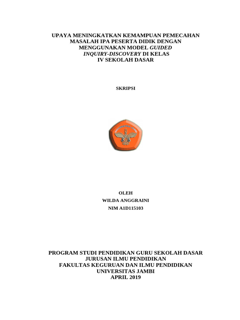 Cover Skripsi | PDF