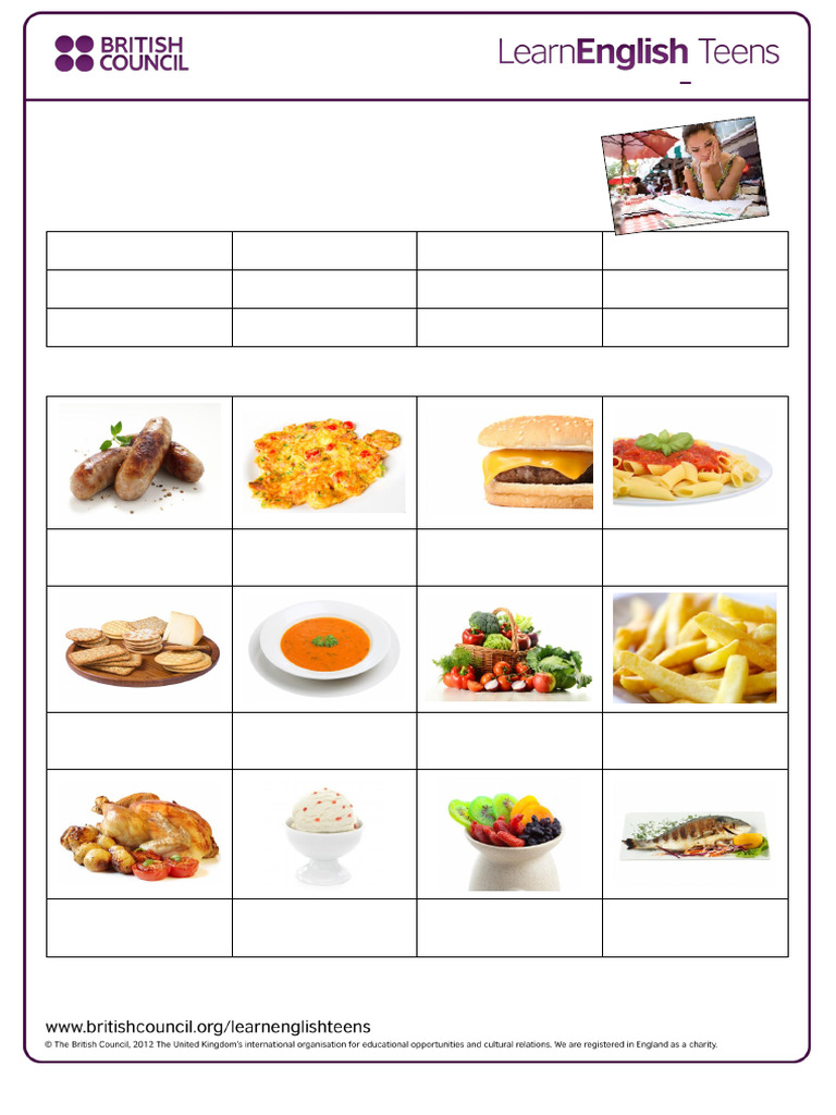 Restaurant Vocabualry Menu | PDF | Lunch | Soup