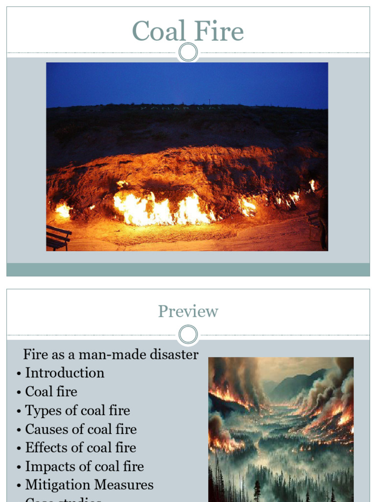 Updated30 Slide Fire Case Studies | PDF | Coal | Fires