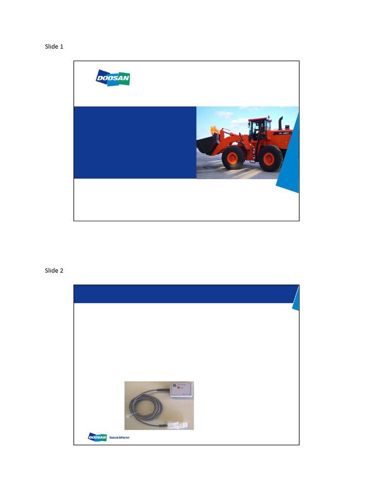 AEB Calibration Procedure for DLA Loader | PDF | Manual Transmission ...