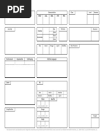 Draw Steel RPG Character Sheet Guide | PDF