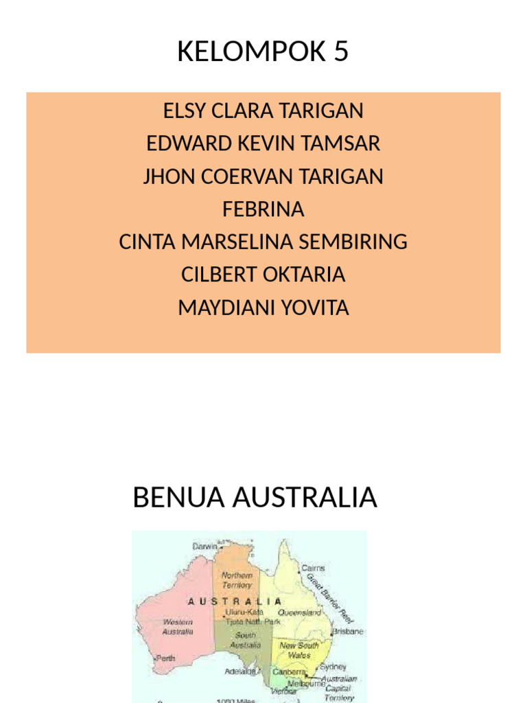 Benua Australia - Clara | PDF