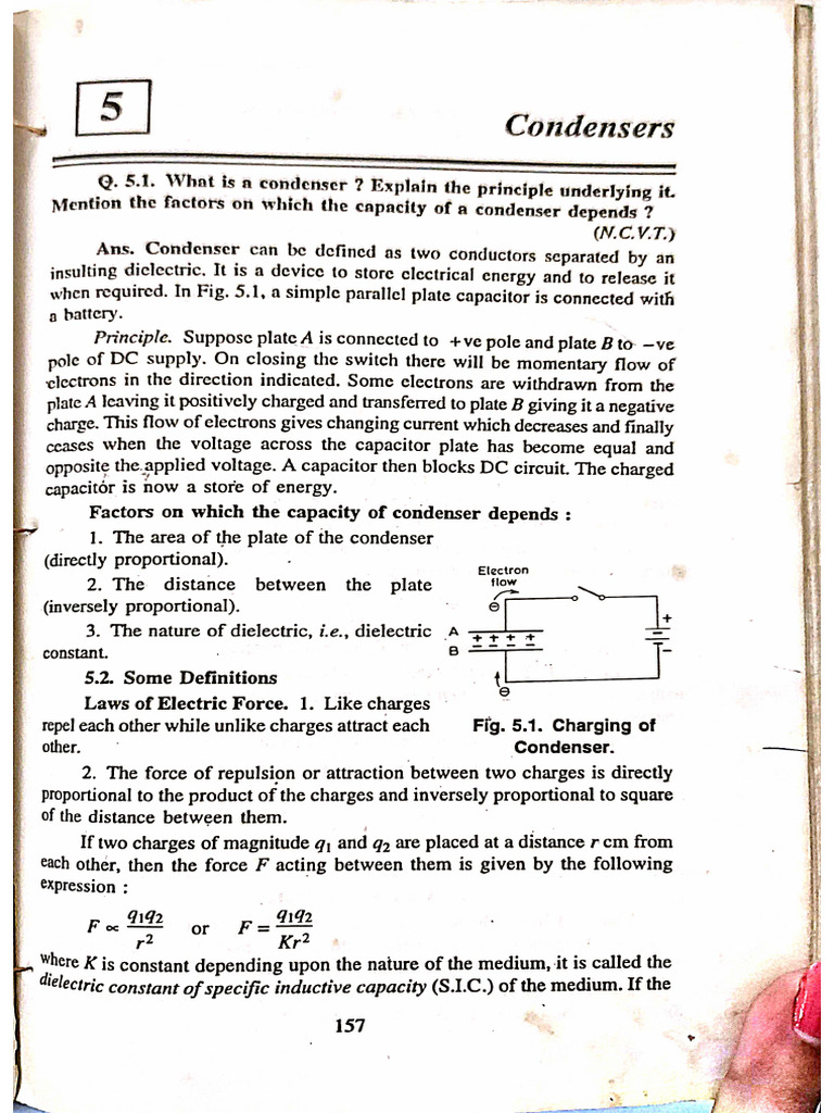 Condenser (Theory) | PDF