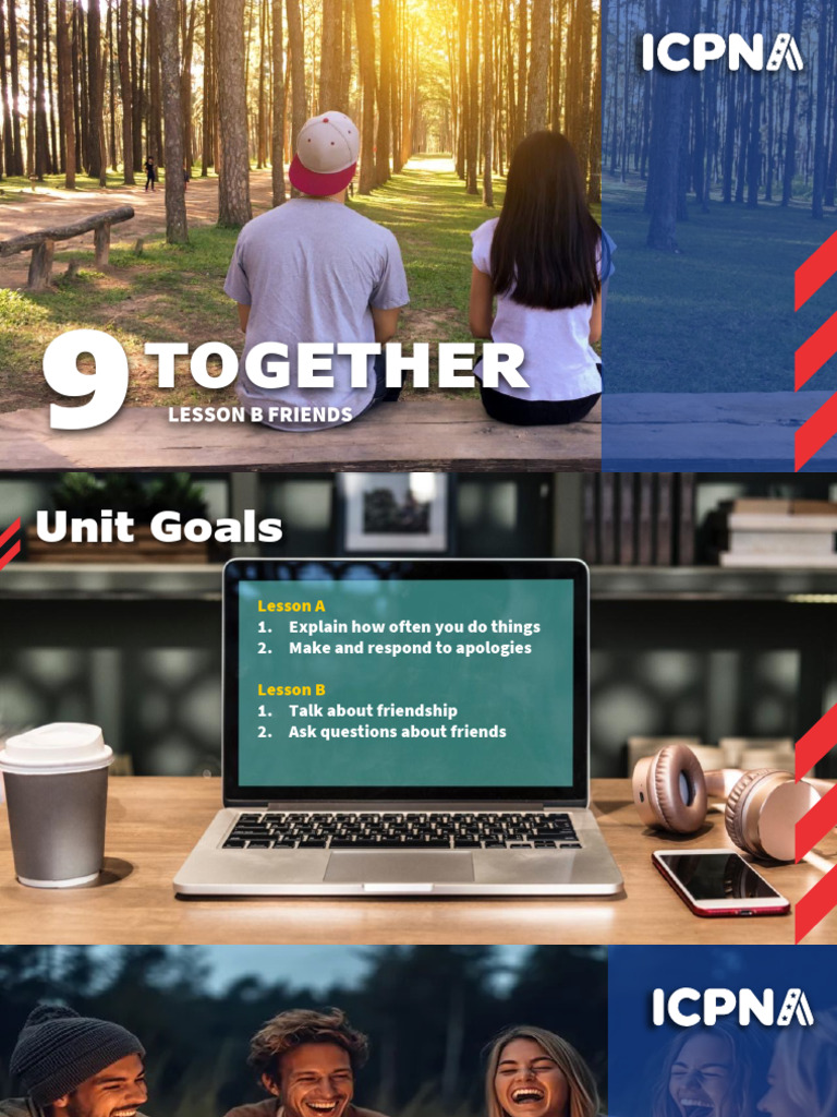 B03 - Unit 9 Together - Lesson B - Ss | PDF | English Language | Verb