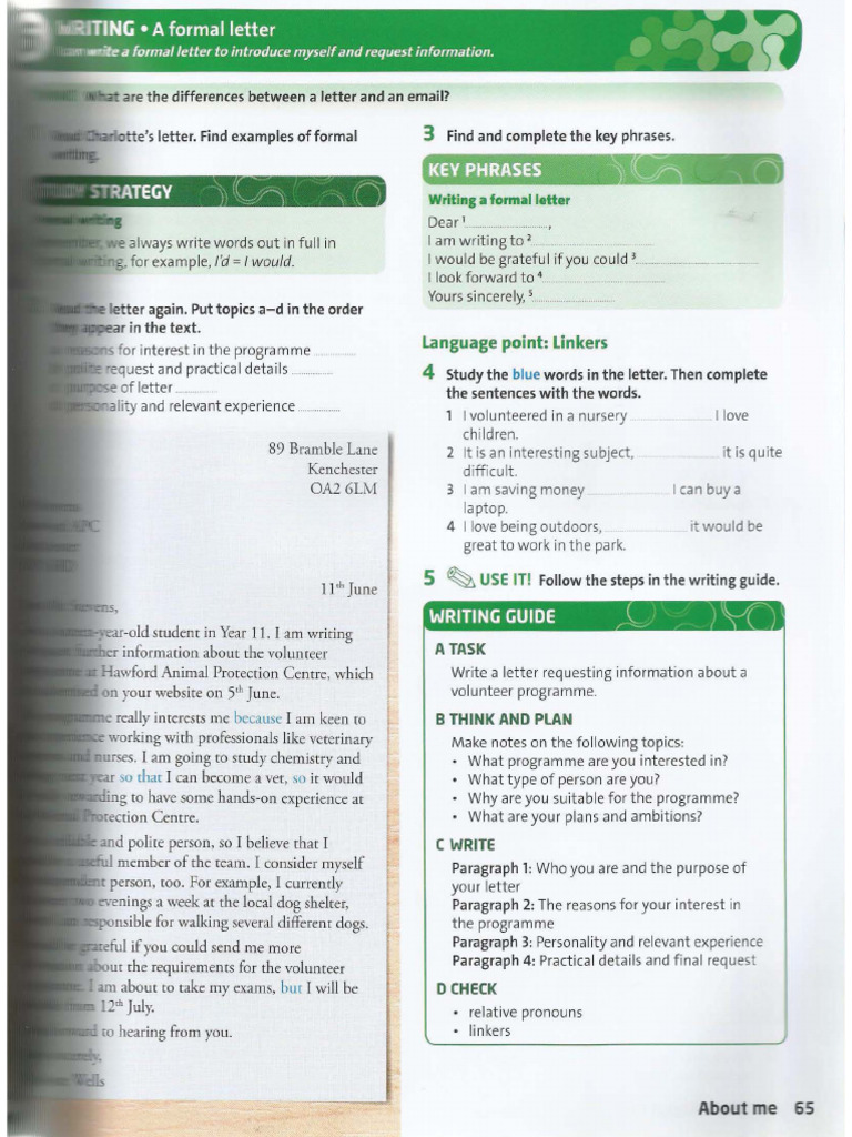 unit 6 - writing | PDF