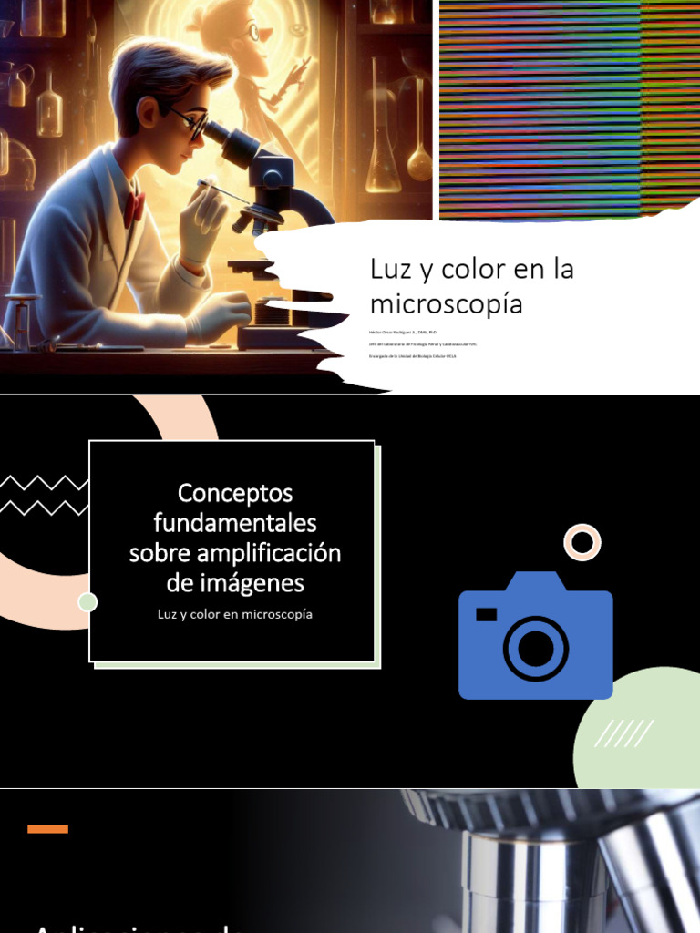 Microscopia de Luz | PDF | Ligero | Resolución angular