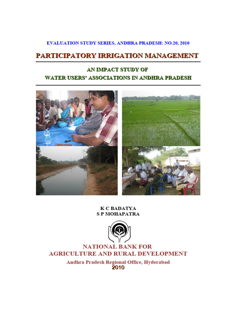 2501180322participatory Irrigation Management - An Impact Study of WUAs ...