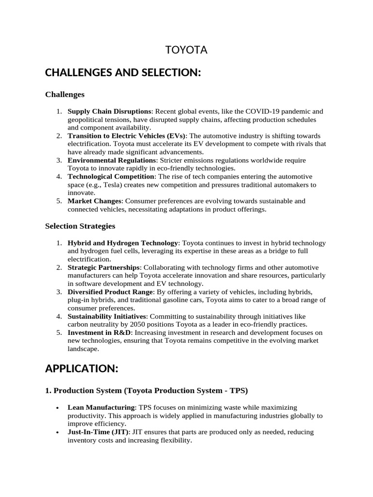 TOYOTA | PDF | Toyota | Electric Vehicle